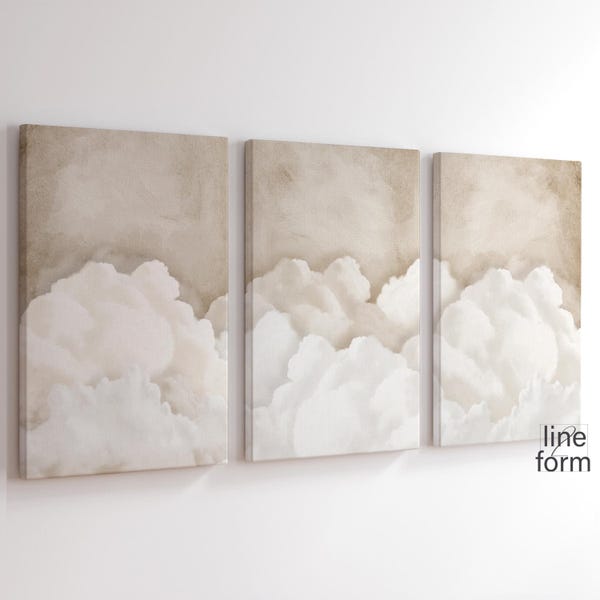 Geometric Clouds - Etsy
