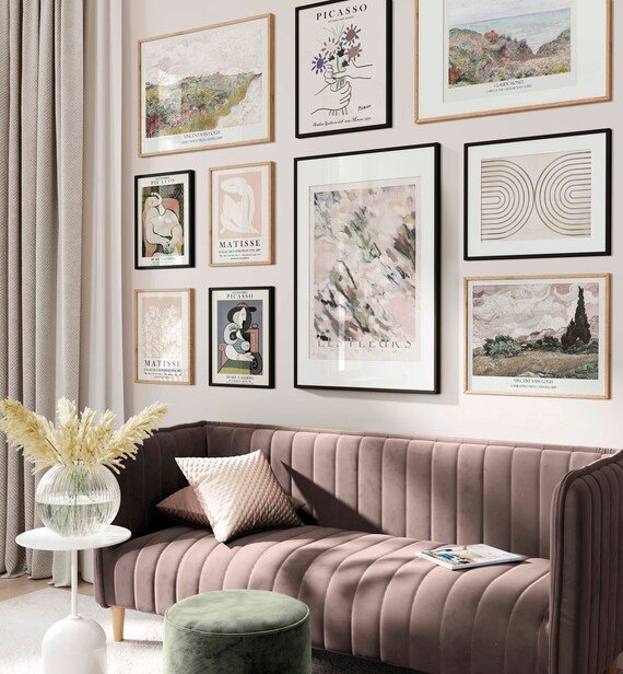 Mega Bundle Famous Posters Set of 10 Posters Picasso Poster - Etsy