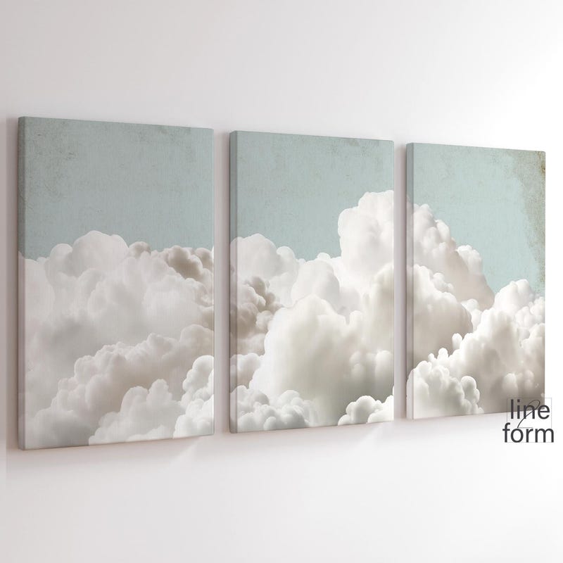 Clouds Print - Etsy