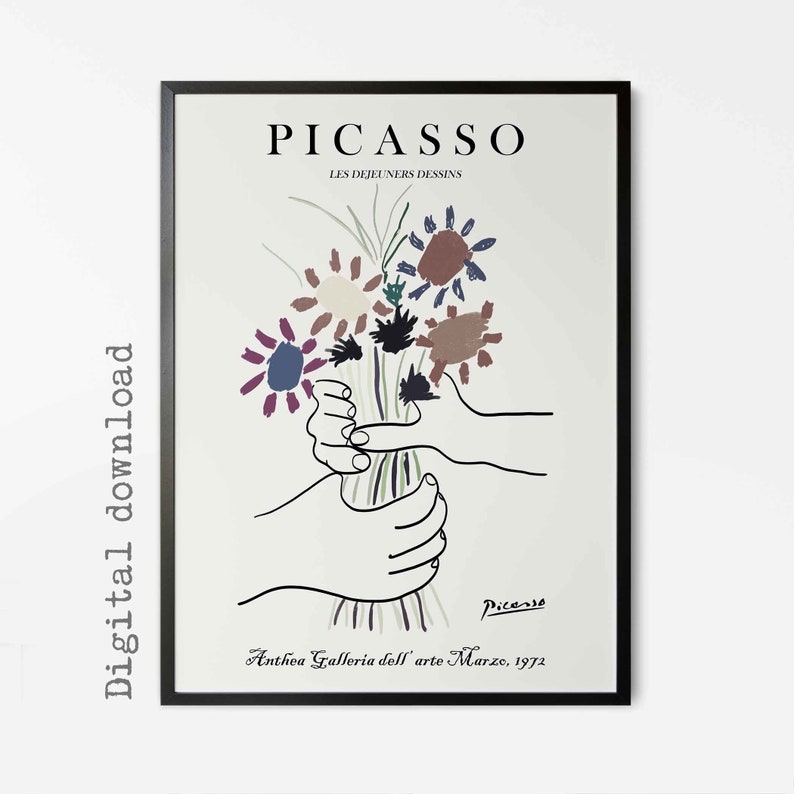 Mega Bundle Famous Posters Set of 10 Posters Picasso Poster - Etsy