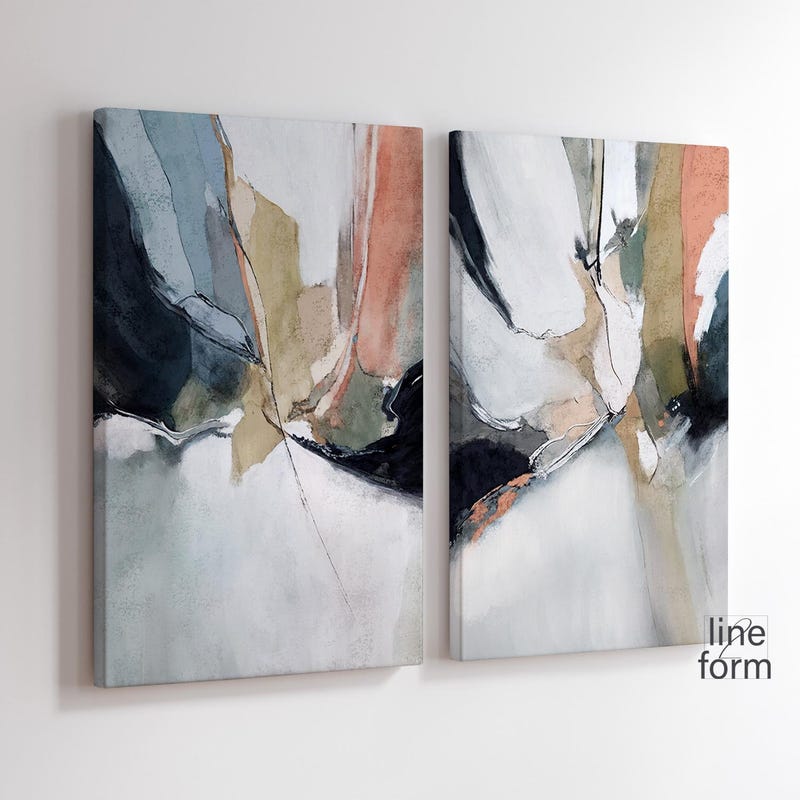 Abstract Print - Etsy