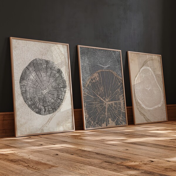 Tree Ring Wall Art - Etsy