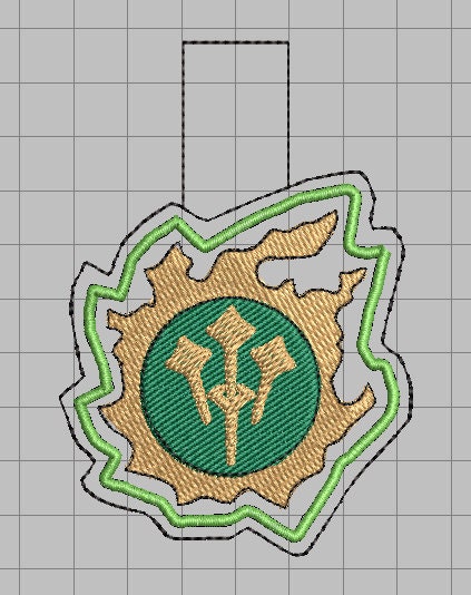 FFXIV Job Symbols Snap Tab Keychains Embroidery Files - Etsy