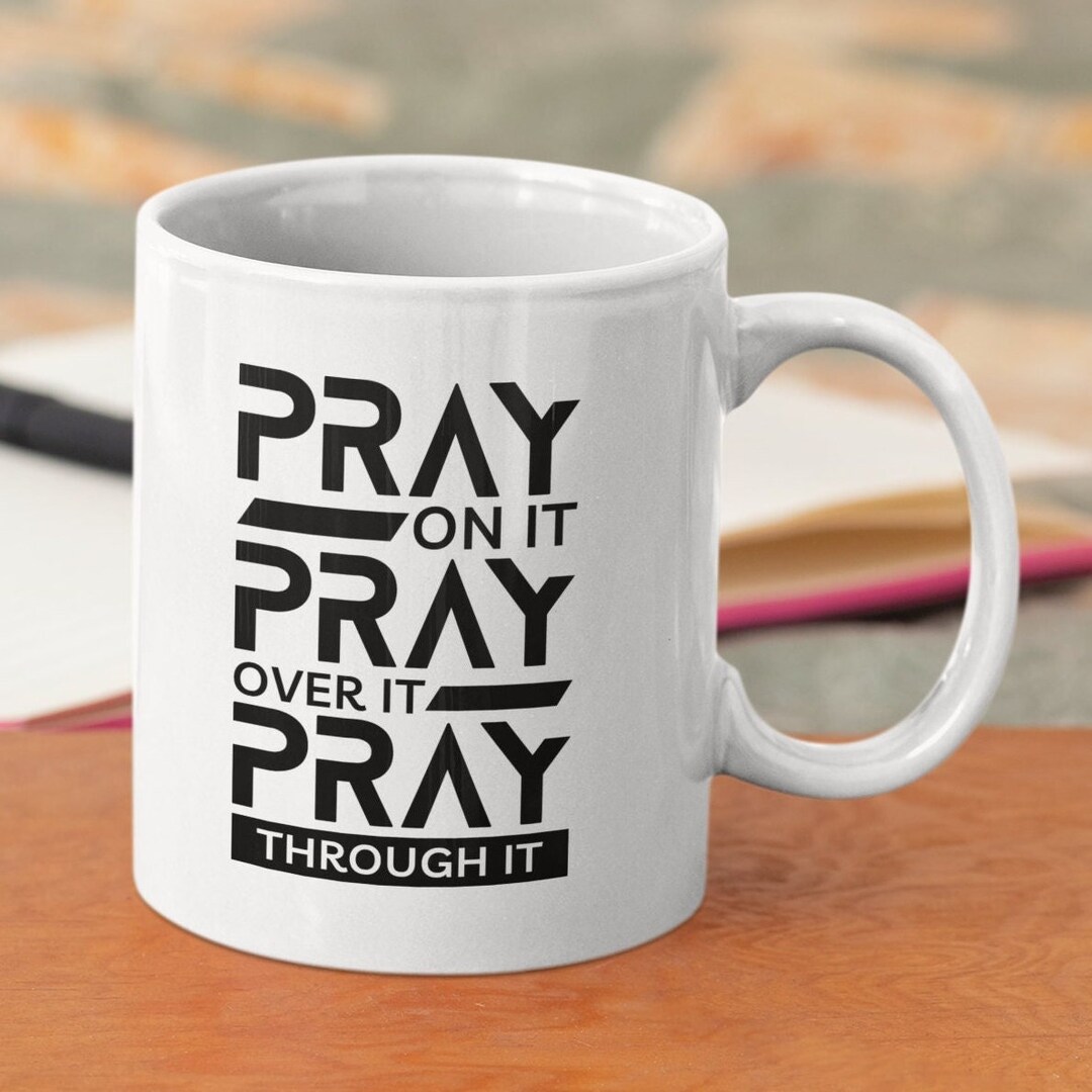 Pray on It Coffee Mug, Christian Gift for Women - Etsy