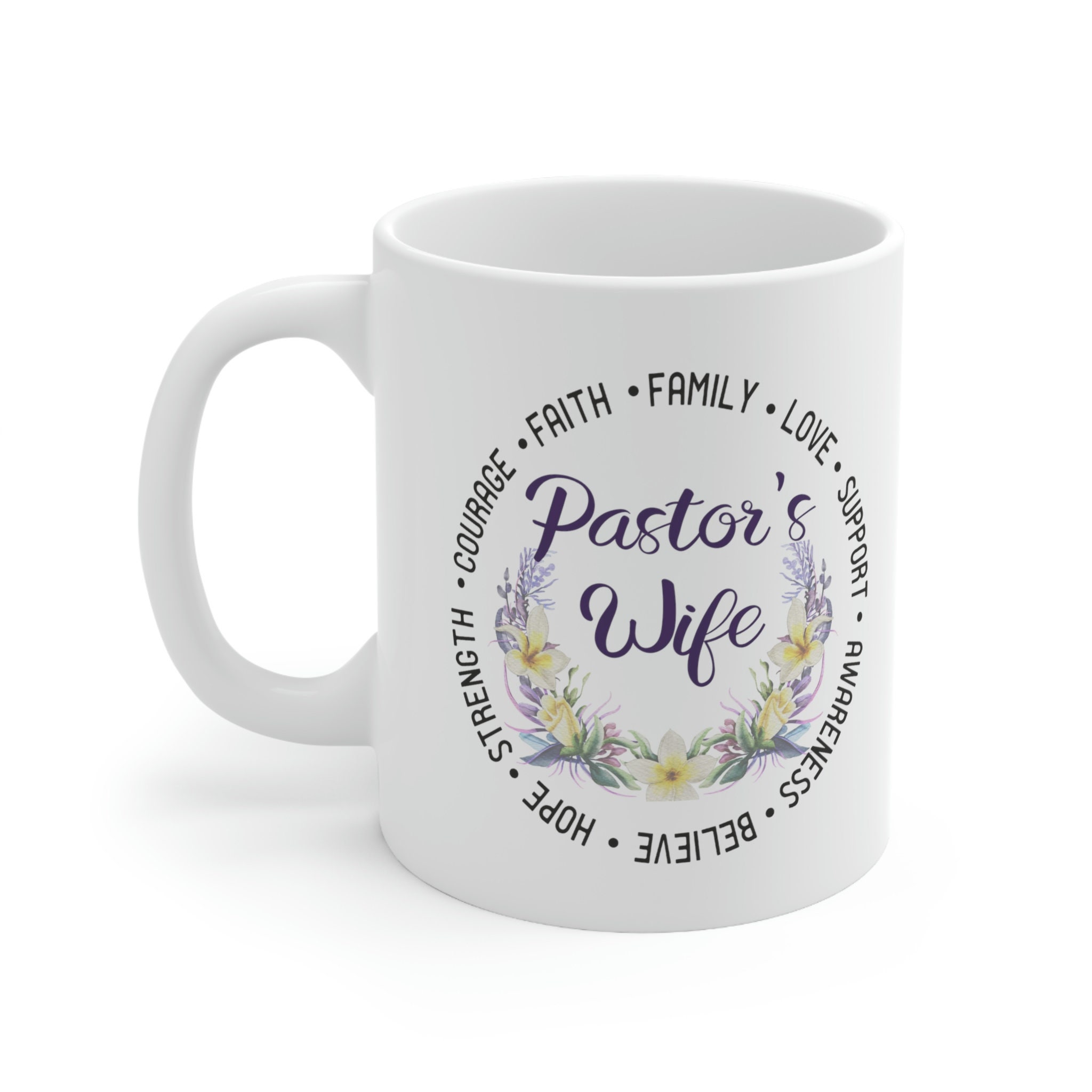 Pastors Wife Mug Christian Mug, Pastor Wife Gift, Pastor Wife ...