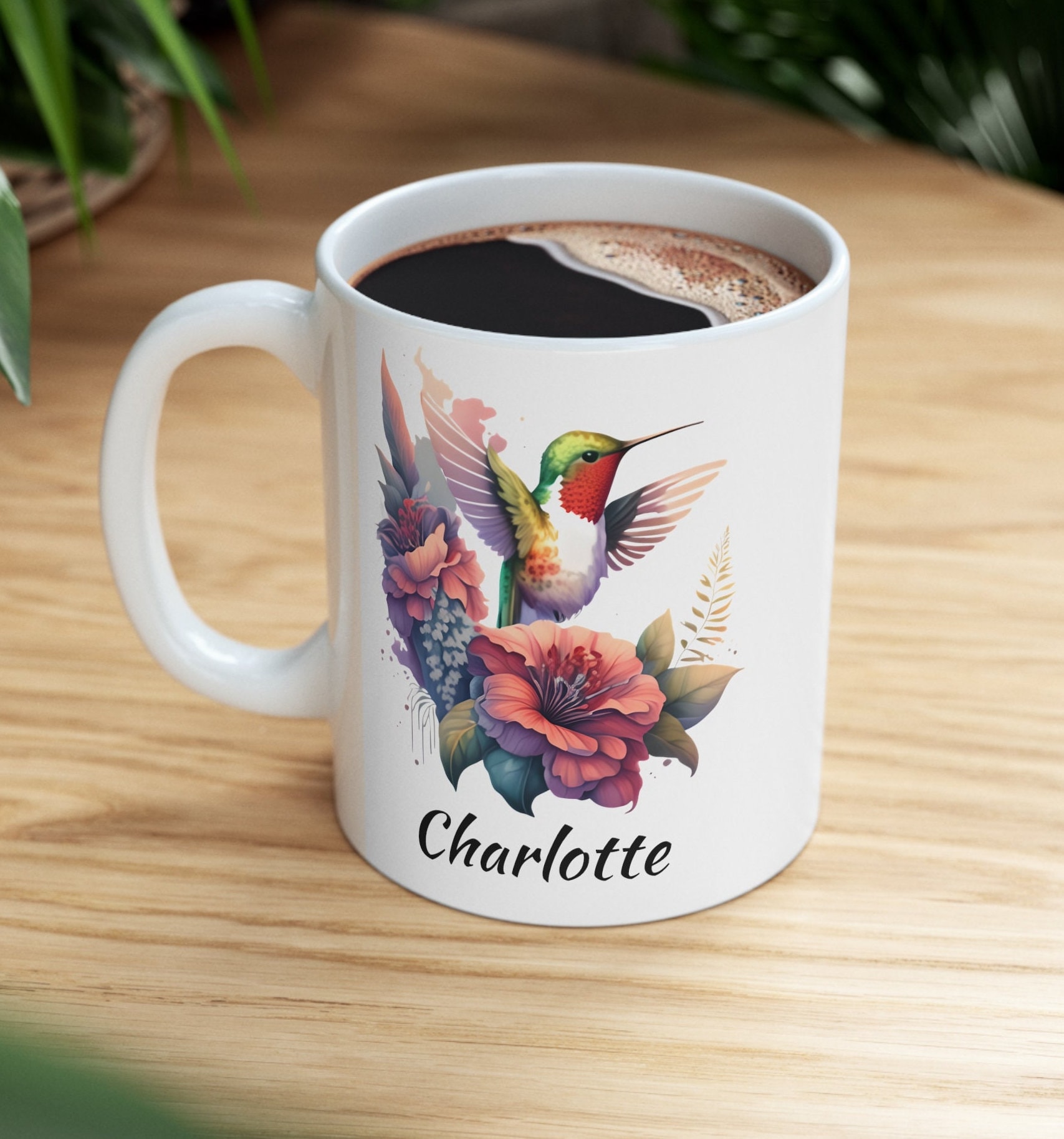 Personalized Hummingbird Cup Hummingbird Coffee Mug - Etsy
