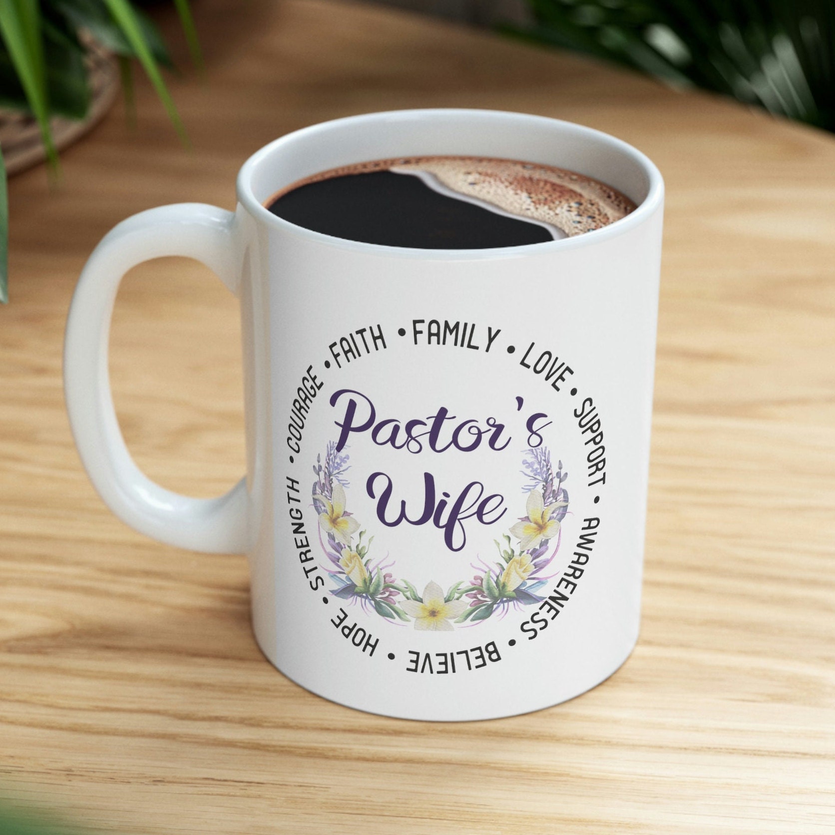 Pastors Wife Mug Christian Mug, Pastor Wife Gift, Pastor Wife ...