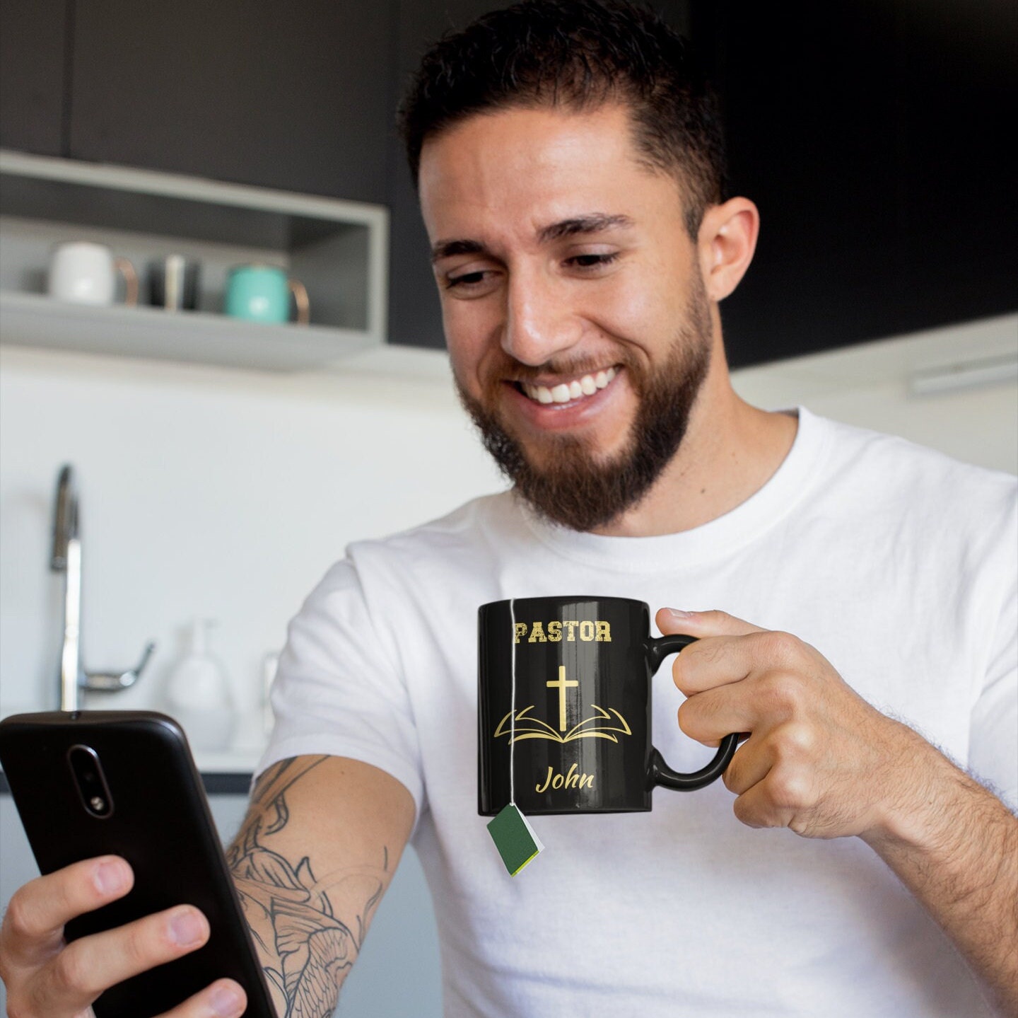 Personalized Pastor Mug, Christian Faith, Christian Coffee Mug, Clergy ...