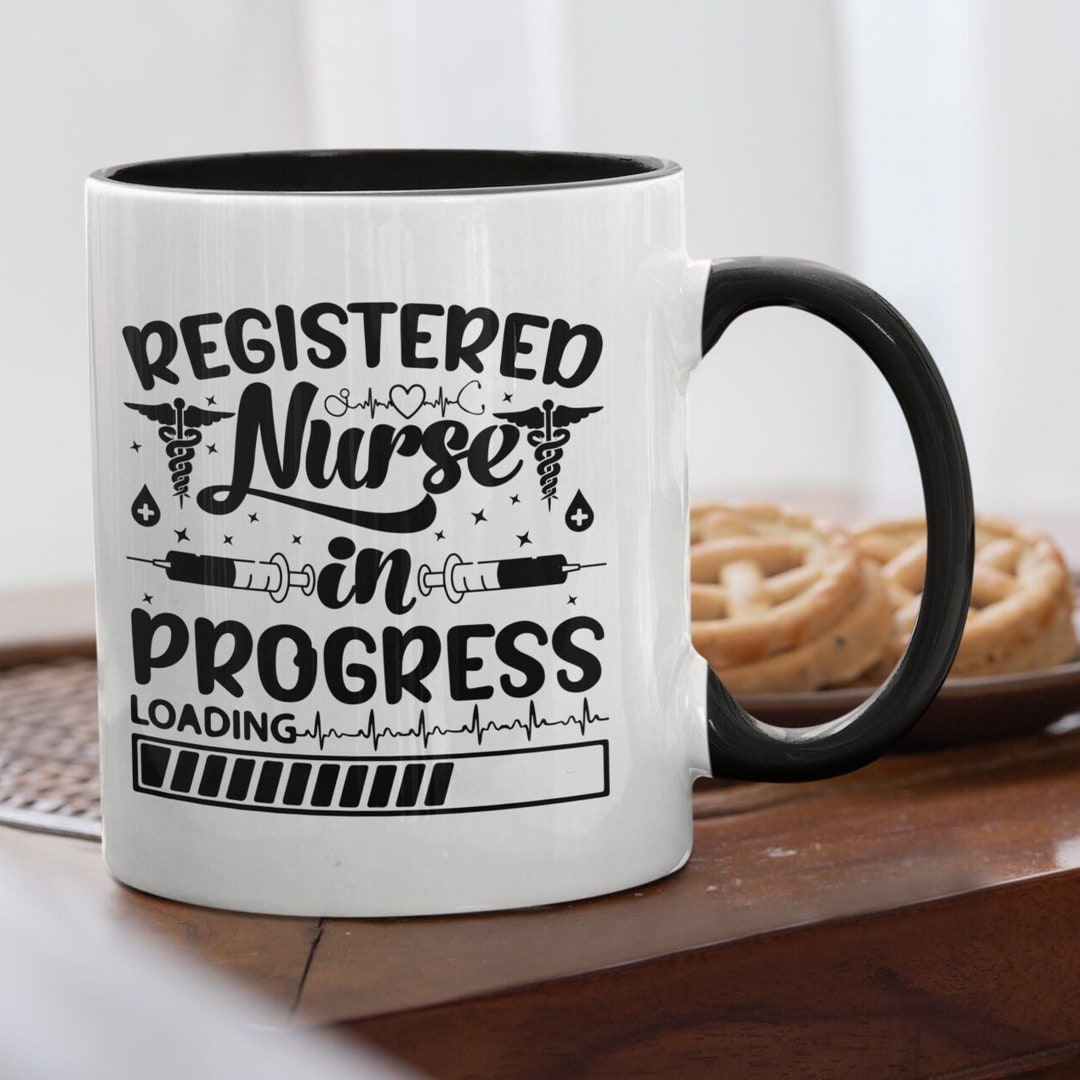 Nurse in Progress Cup, Nursing Student Mug, Future Nurse Cup, Nurse ...