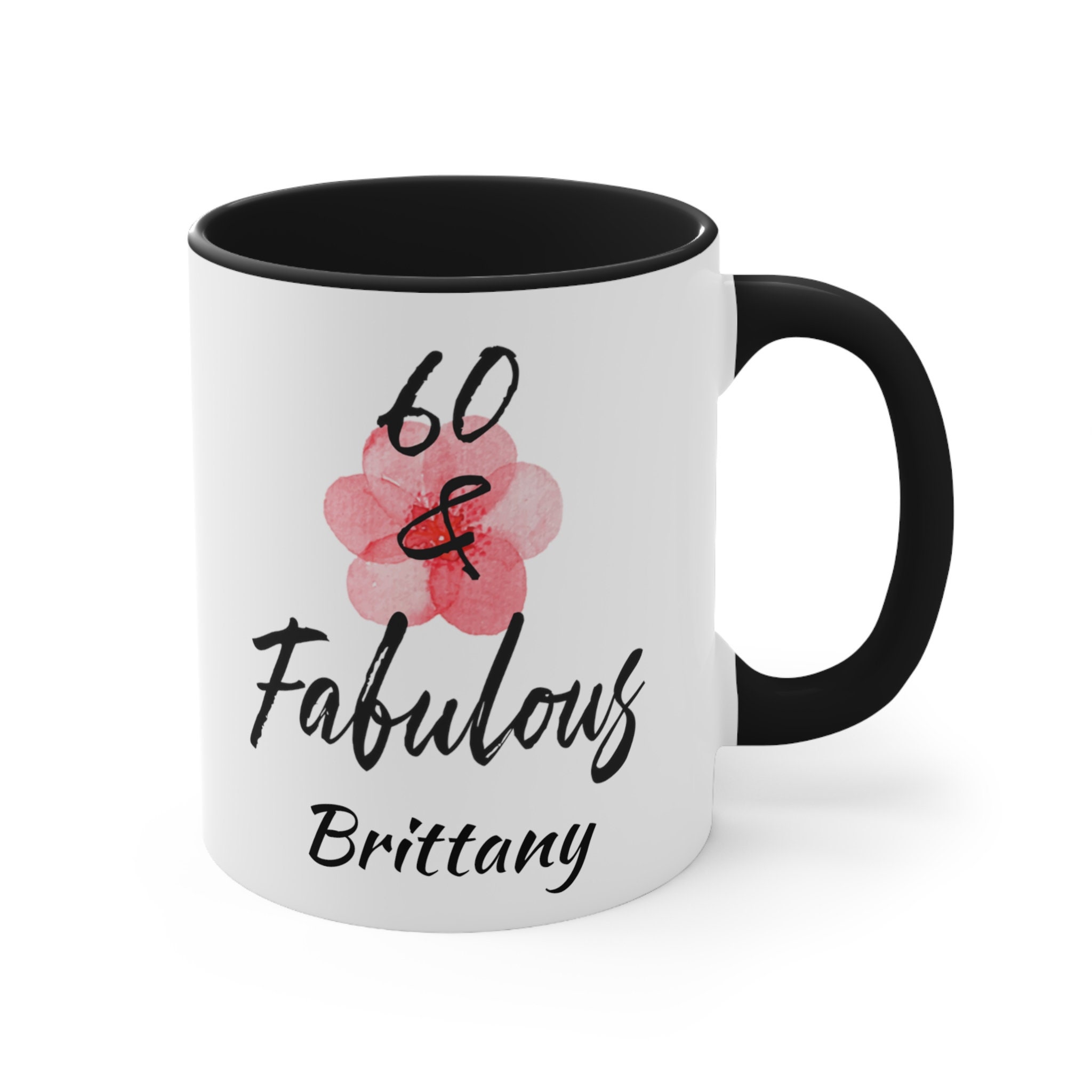 60 and Fabulous Mug, 60th Birthday Mug, 60th Birthday Cup, Vintage ...