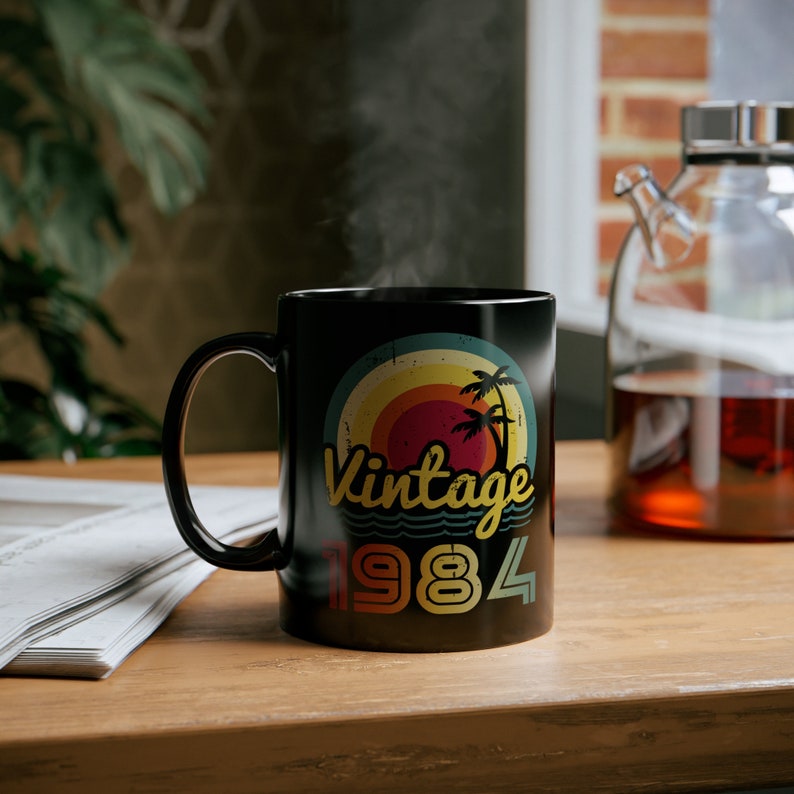 Vintage 1984 Mug 40th Coffee Mug 40 and Fabulous 40th - Etsy