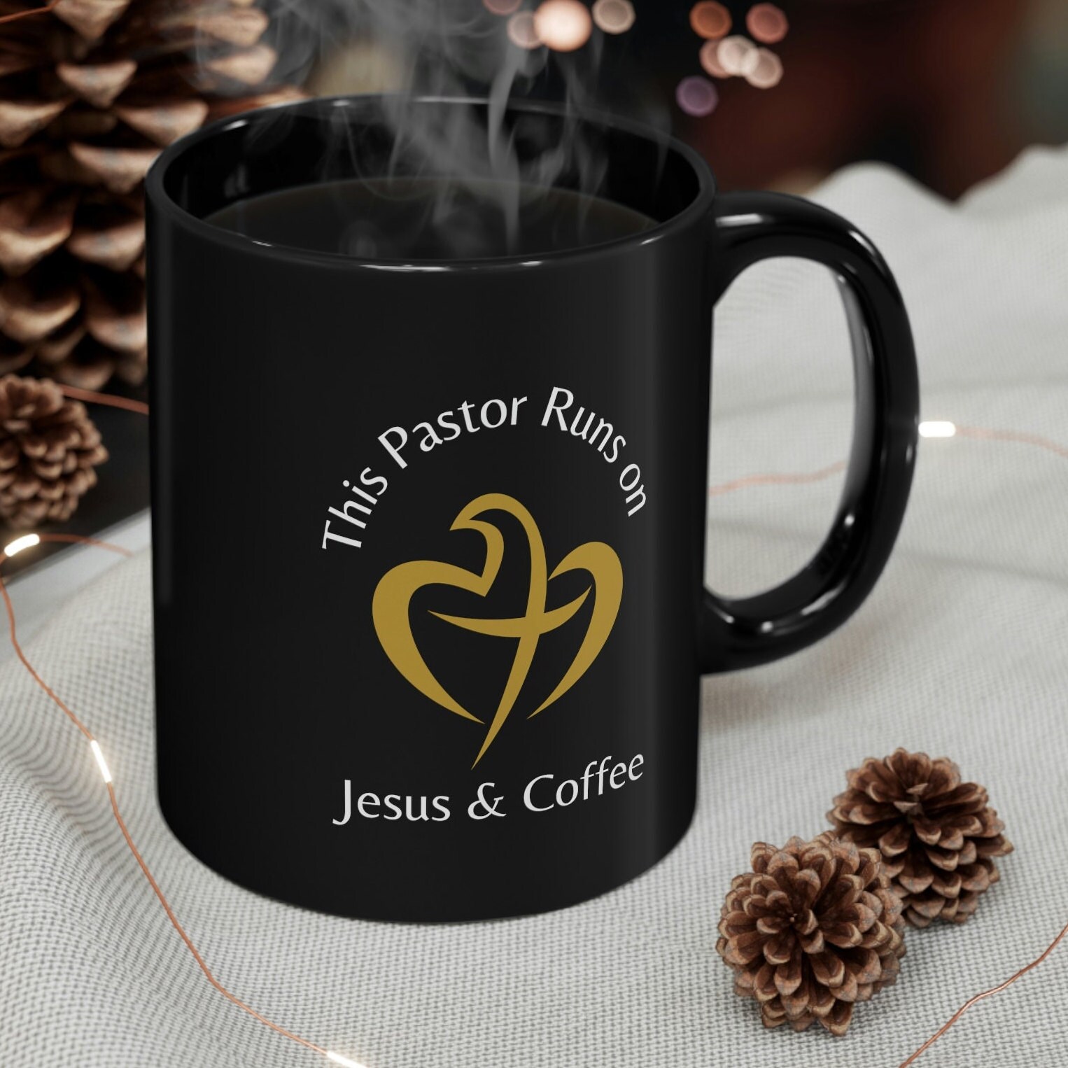 Pastor Mug Christian Mug, Pastor Gift, Fueled by Jesus and Coffee ...