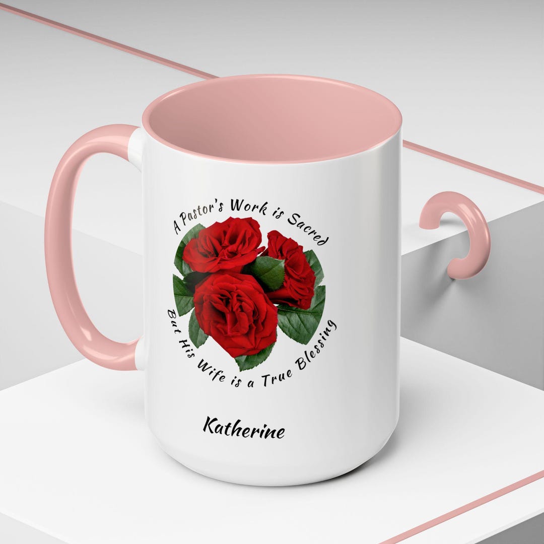 Gift for First Lady, Personalized Pastors Wife Mug, Pastor Wife Gift ...