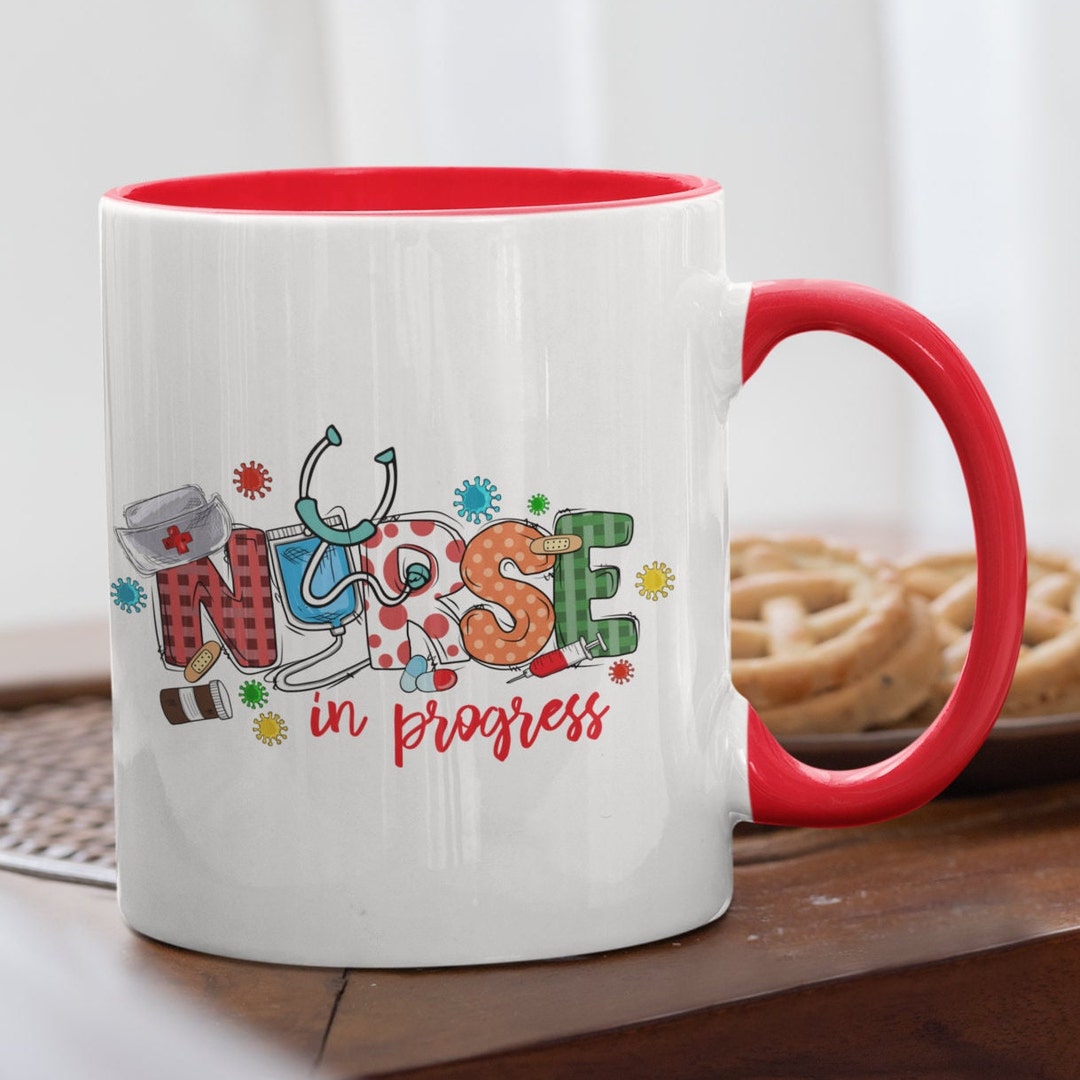 Future Nurse Cup, Nurse in Progress Cup, Nursing Student Mug, Nurse ...