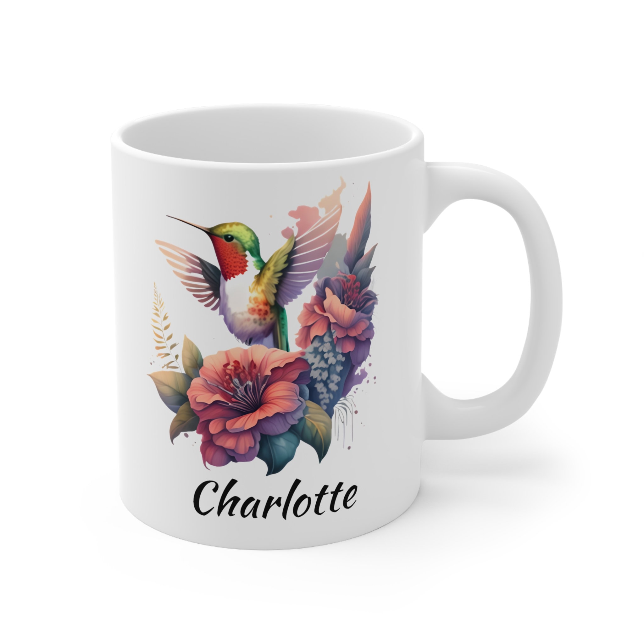 Personalized Hummingbird Cup Hummingbird Coffee Mug - Etsy