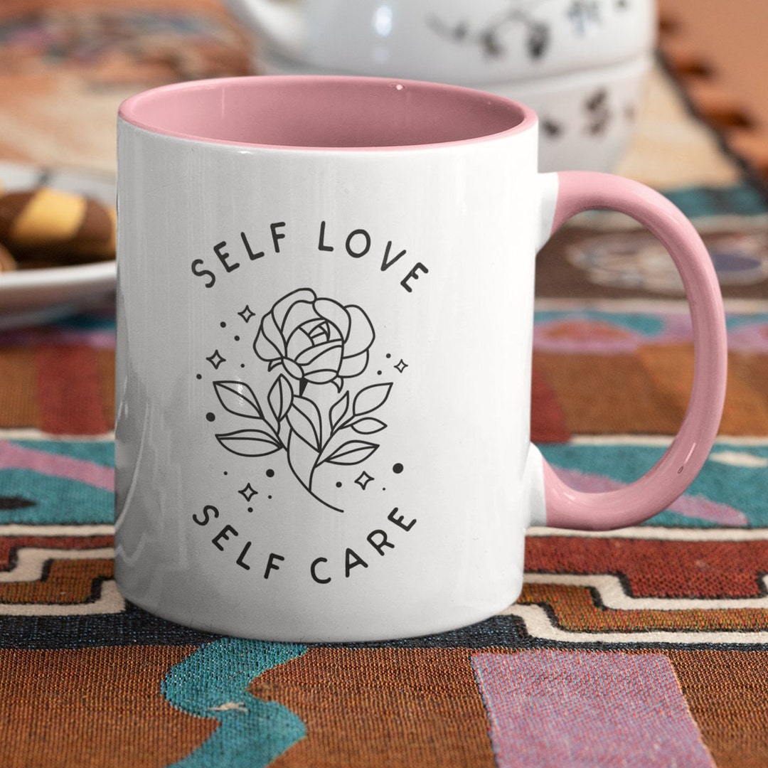 Self Love Mug: Daily Affirmations, Positive Coffee Mug - Etsy