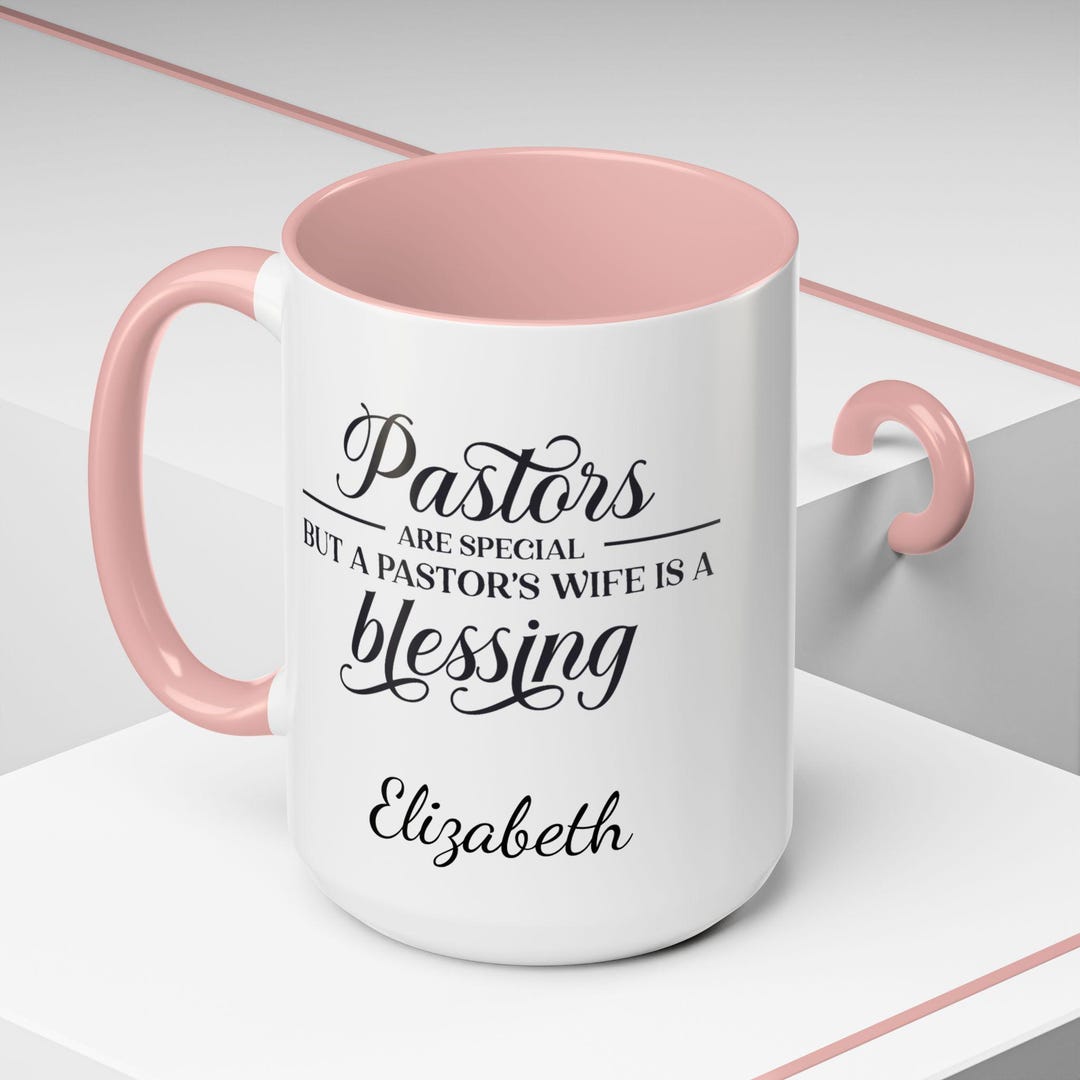 Pastors Wife Mug, Pastors Wife Gift, Personalized Christian Mug ...