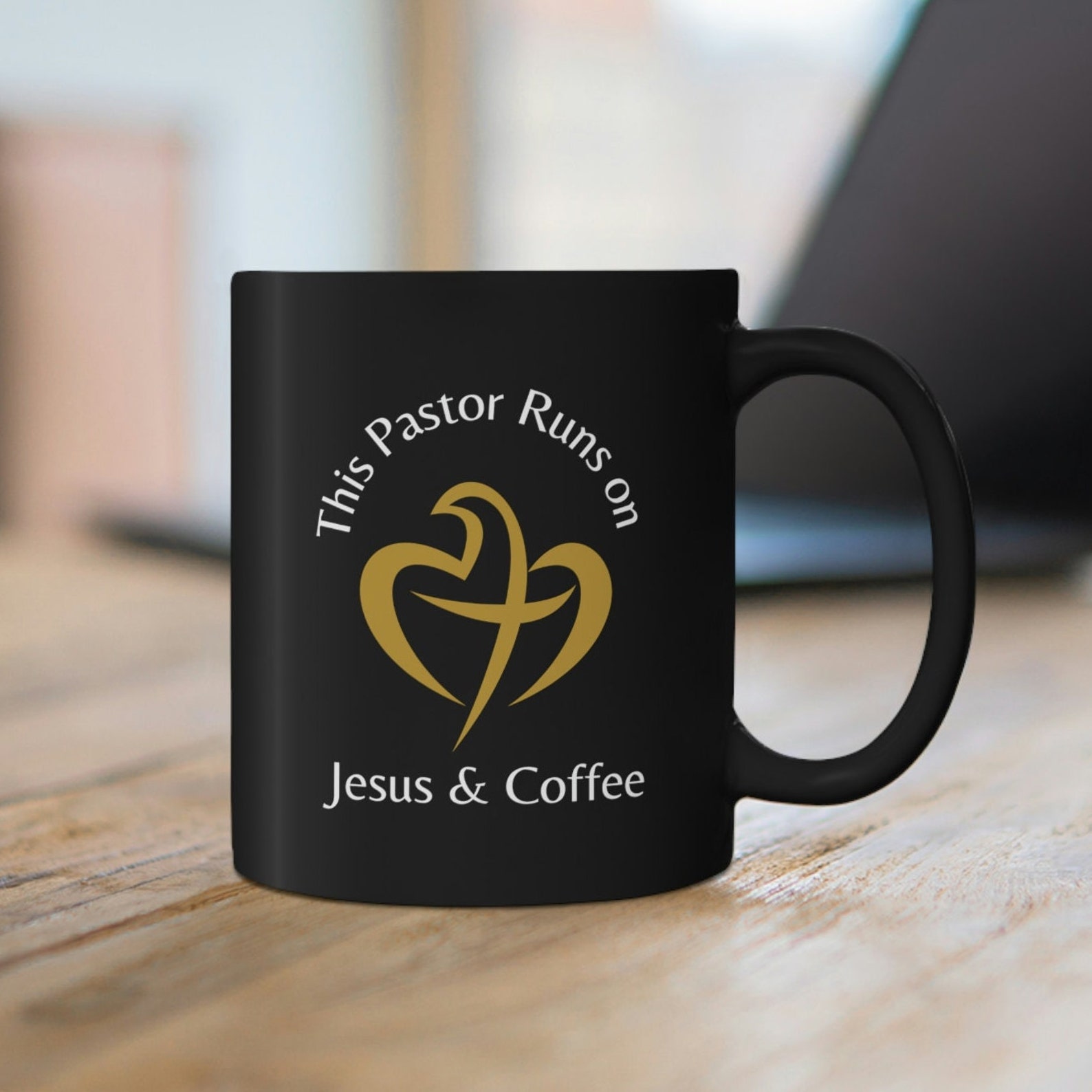 Pastor Mug Christian Mug, Pastor Gift, Fueled by Jesus and Coffee ...