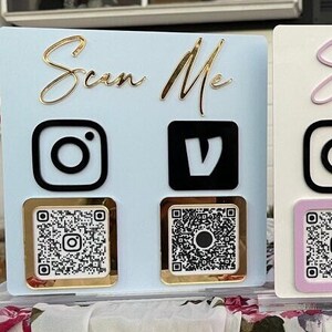 Scan Me QR Code Sign Laser Cut File | QR Code Sign SVG | Glowforge File ...