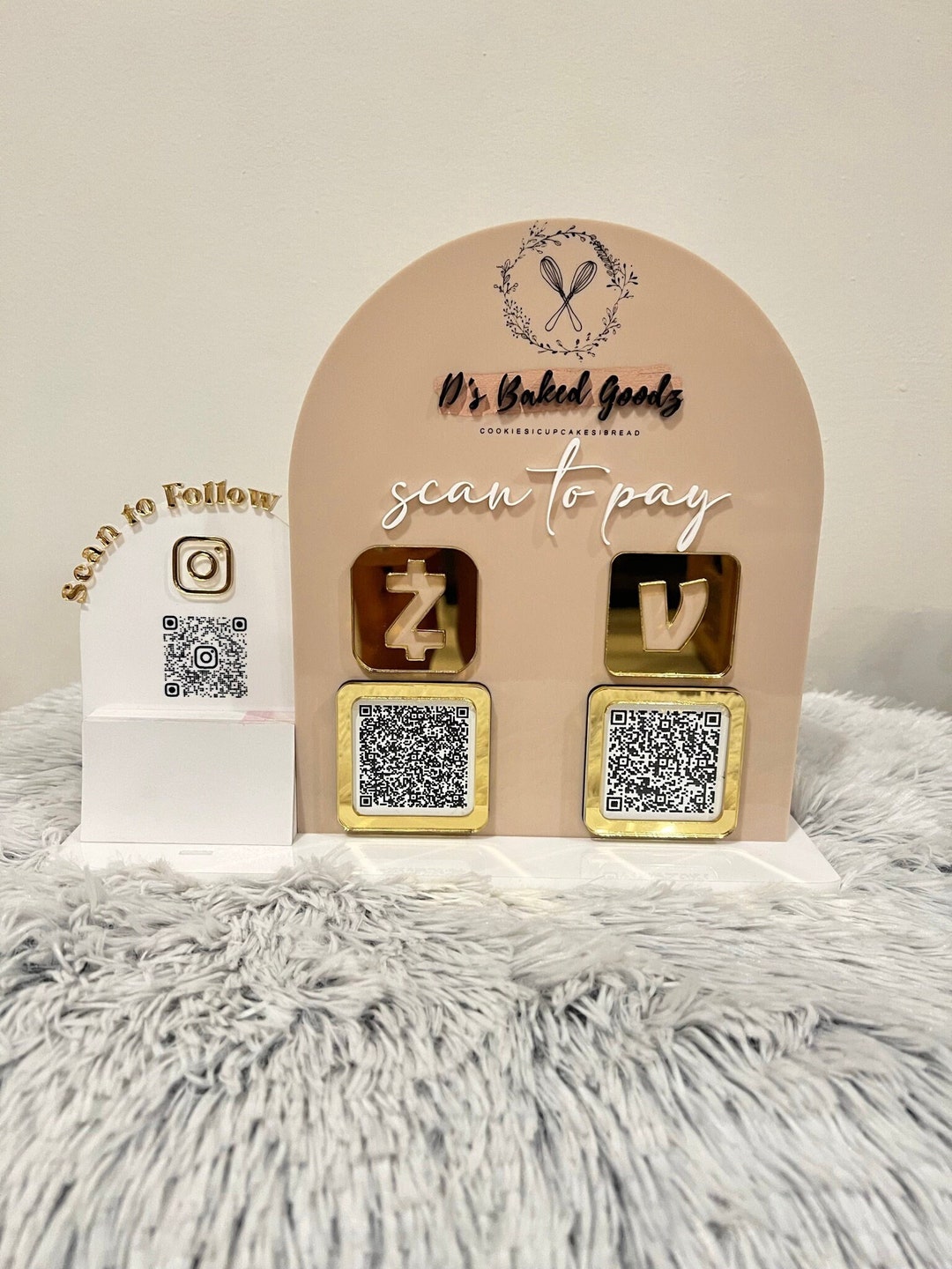Scan to Pay QR Code Sign Laser Cut File| Sign SVG| Glowforge File| Scan ...