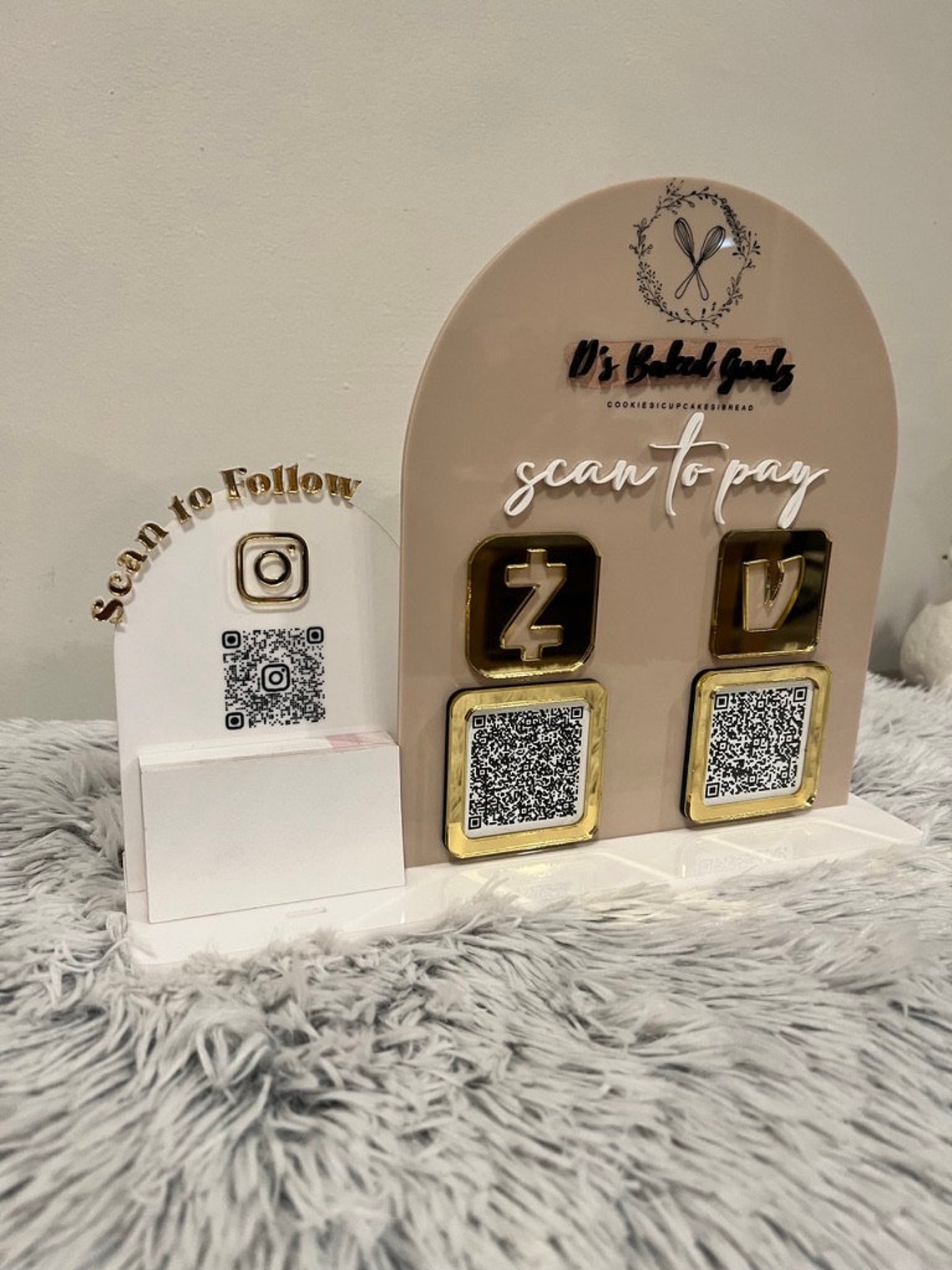 Scan to Pay QR Code Sign Laser Cut File| Sign SVG| Glowforge File| Scan ...