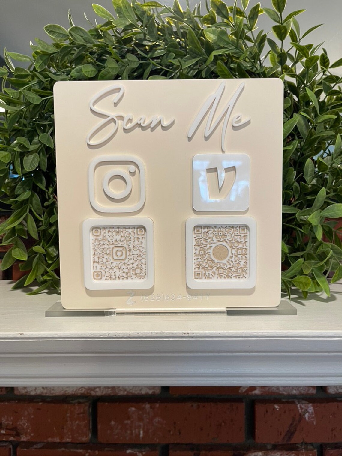 Scan Me QR Code Sign Laser Cut File | QR Code Sign SVG | Glowforge File ...