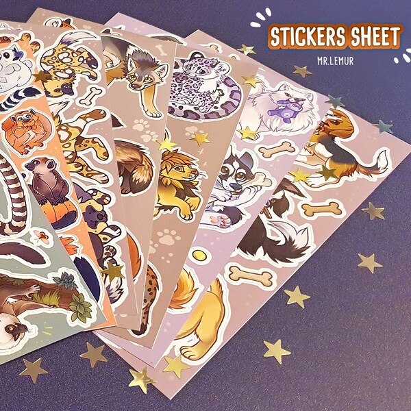 Therian Stickers - Etsy