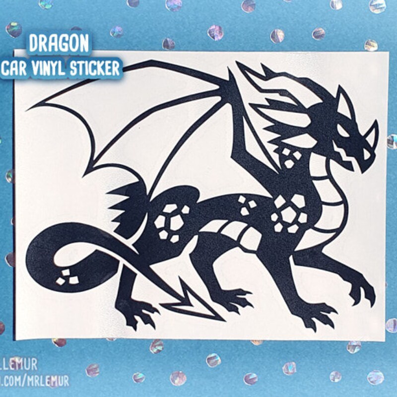 Bad Dragon Sticker - Etsy