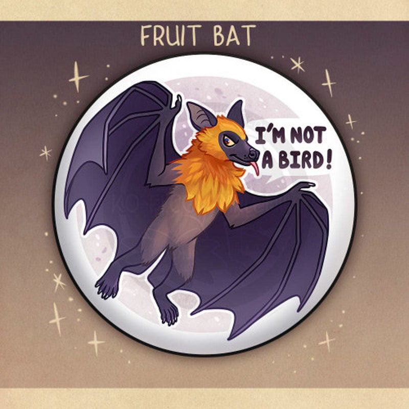 Fruit Bat - Etsy