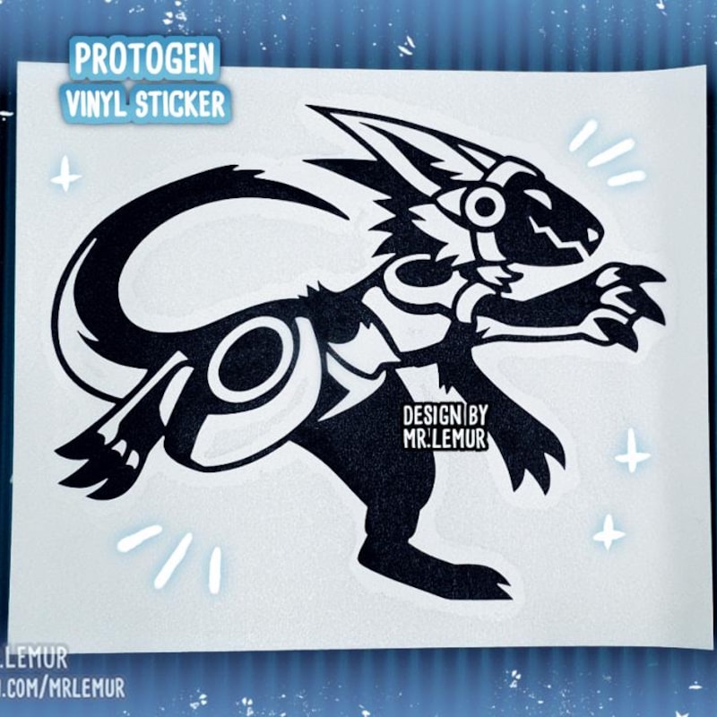 Protogen Furry Mask - Etsy