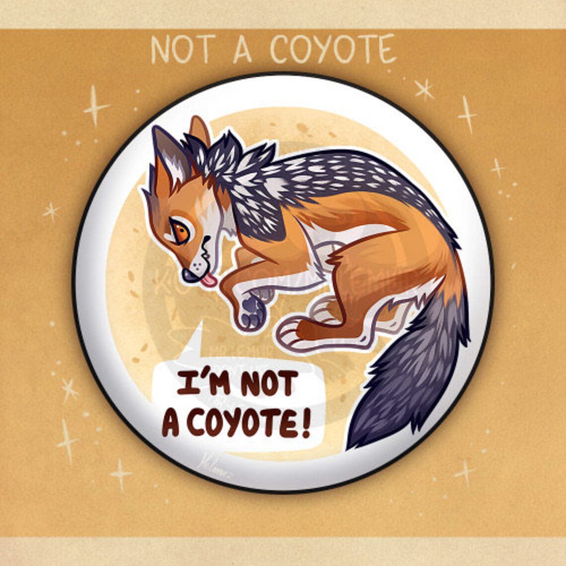 “i’m Not A..” BADGES: Rabbit is Not a Rodent & Jackal is Not a Coyote ...