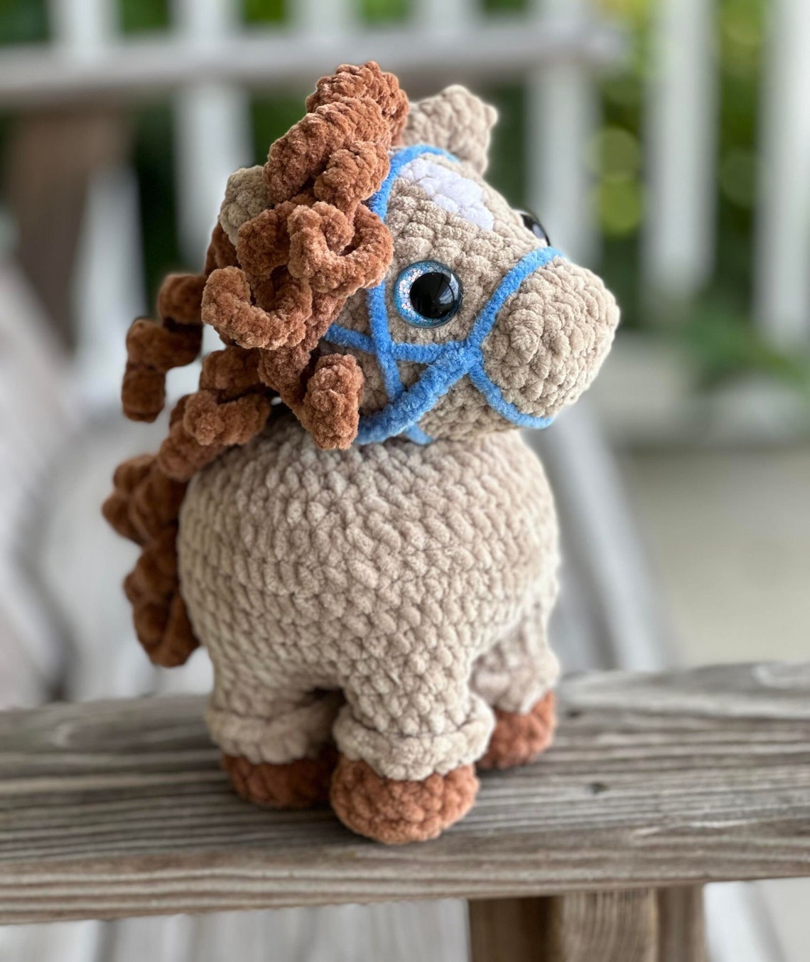 Crochet Horse Plushie small Stuffed Animal Toyready TO SHIP - Etsy
