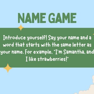 Back to School Ice Breaker Activity Presentation Digital Copy - Etsy