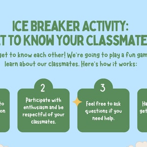Back to School Ice Breaker Activity Presentation Digital Copy - Etsy
