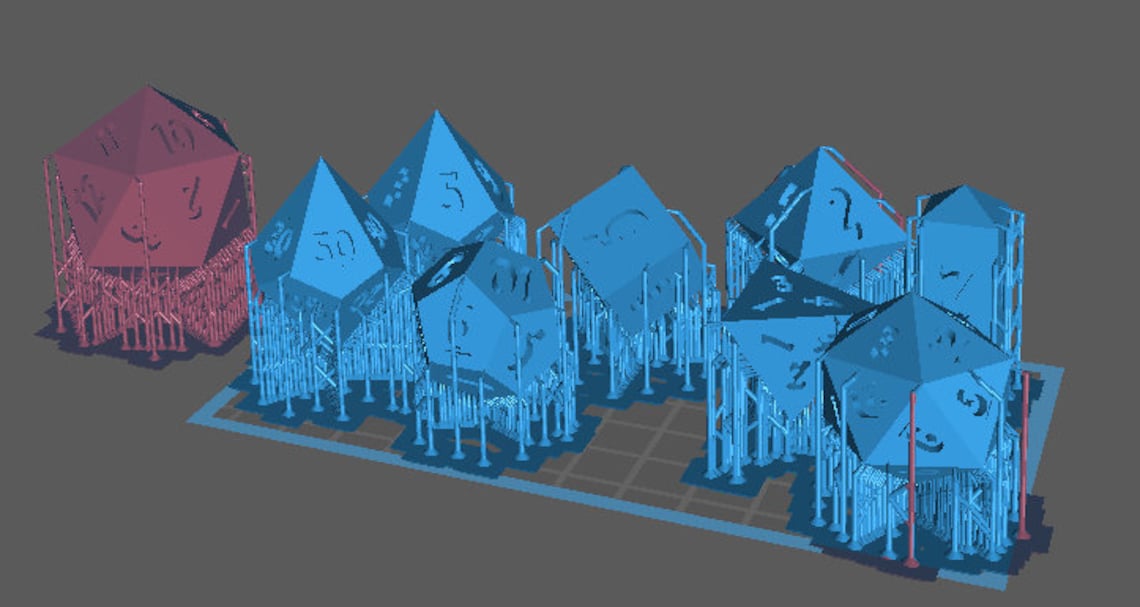 3D Model Master Dice .stl Files - Etsy