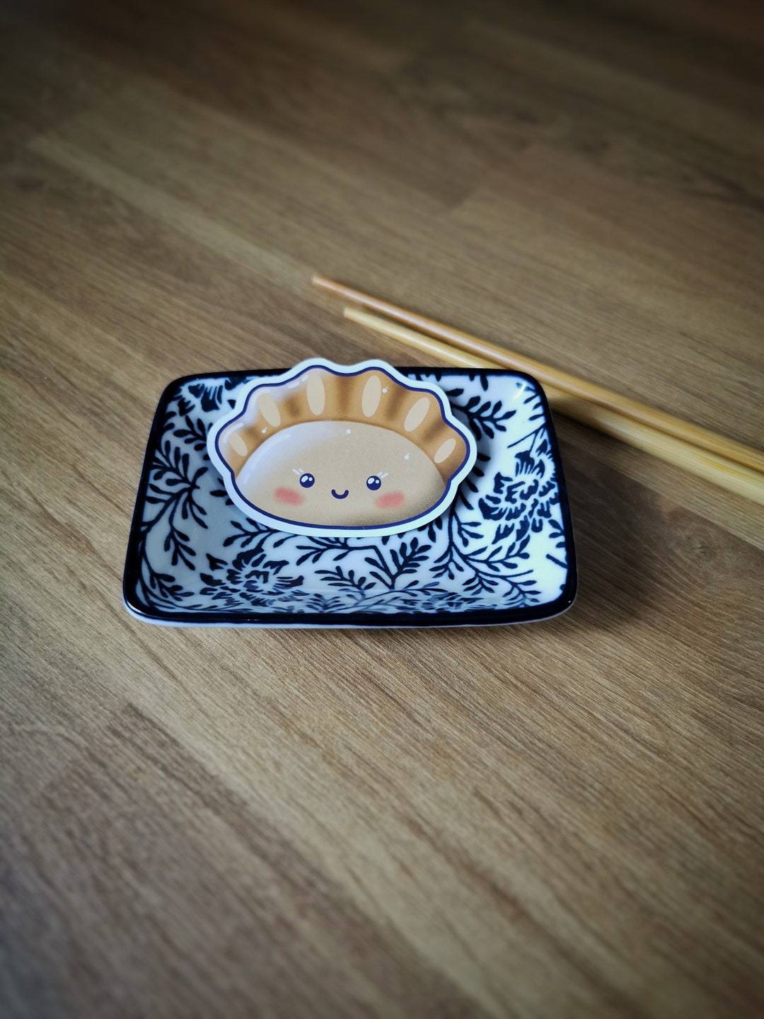 Kawaii Gyoza Dumpling Sticker, Japanese Food Sticker, Cute Sticker ...
