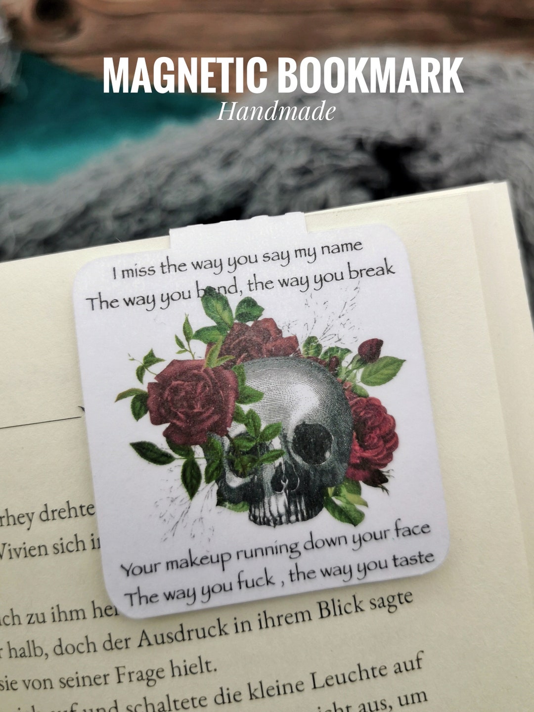 Bad Omens Inspired Bookmark Lyrics Magnetic Bookmark Bad Omens Band ...