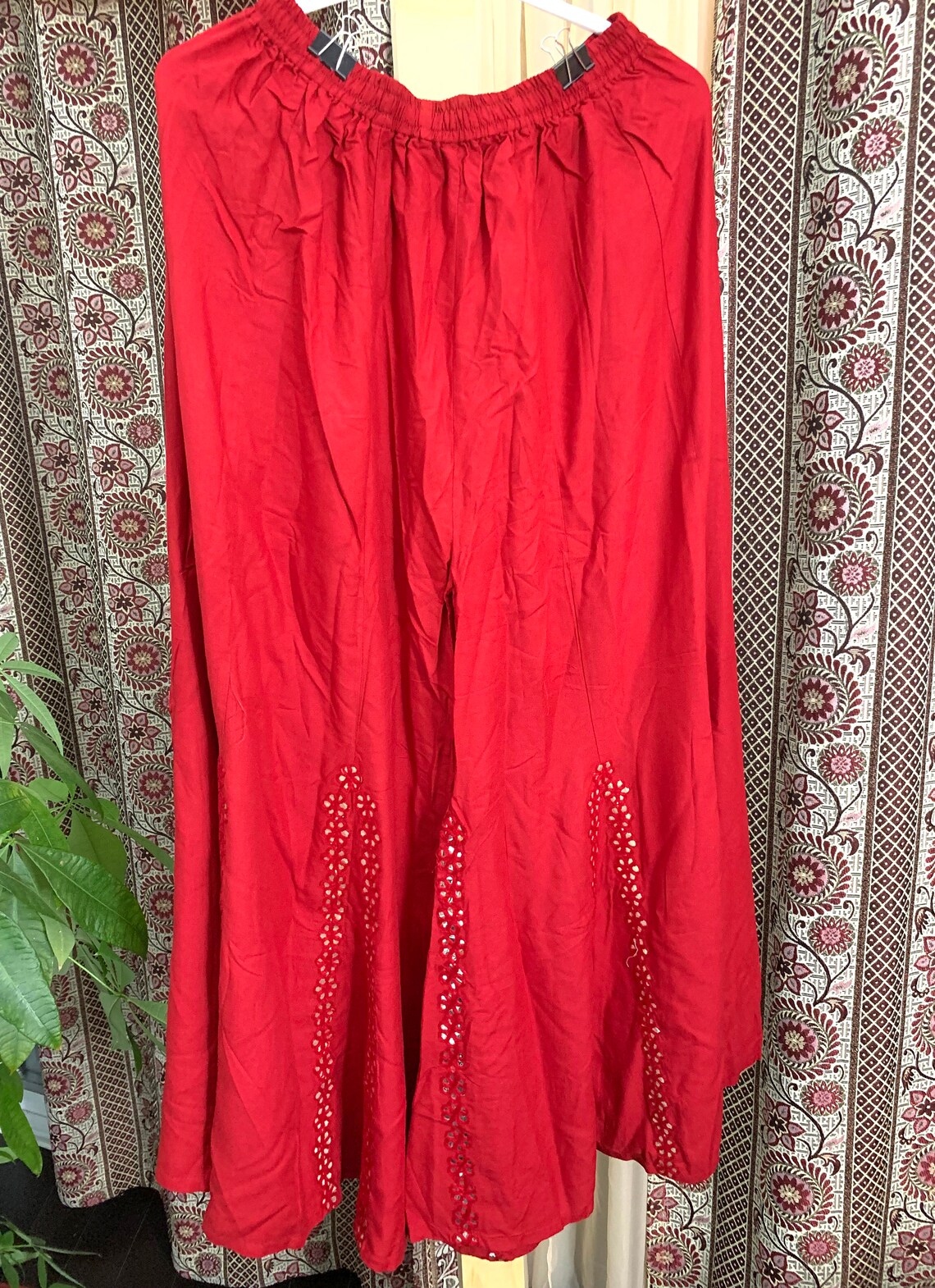 Pakistani Indian Aari Mirror Work Lillian Stylish Sharara for Women and ...