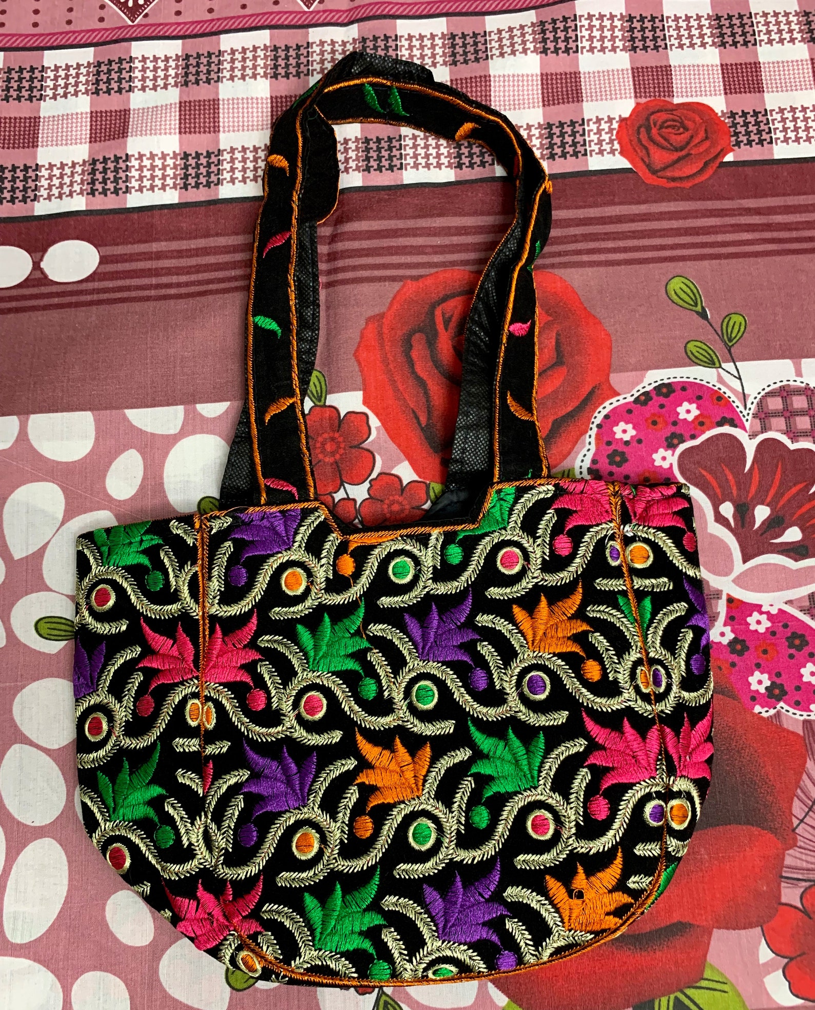 Pakistani Handmade Embroidery Shoulder Handbag for Women - Etsy UK