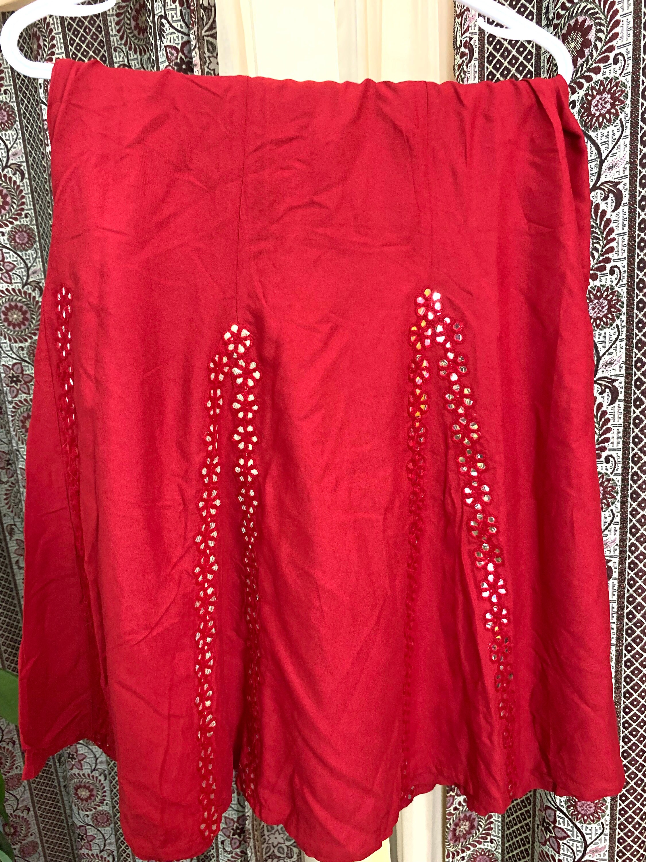 Pakistani Indian Aari Mirror Work Lillian Stylish Sharara for Women and ...