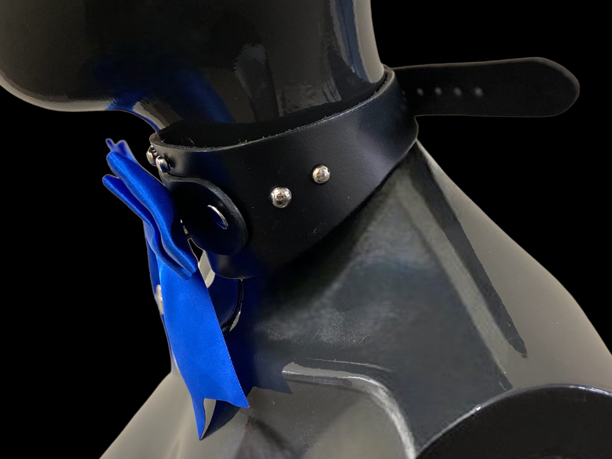 Bondage Collar Sissy Collar Genuine Leather BDSM Restraint - Etsy