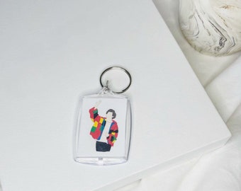 Harry Styles Keyring - Etsy