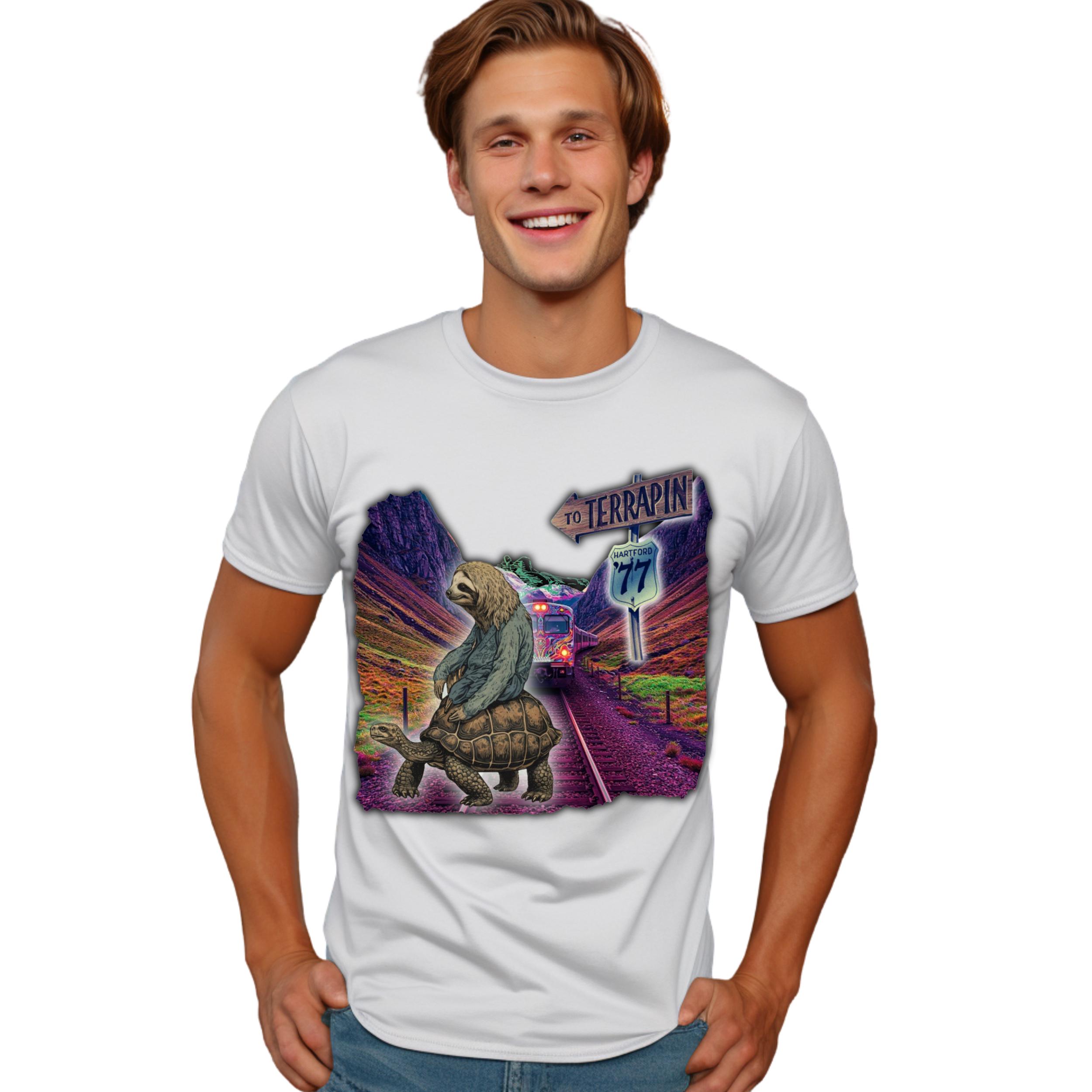 Sloth Riding Tortoise PNG | Grateful Dead Terrapin Station (digital ...