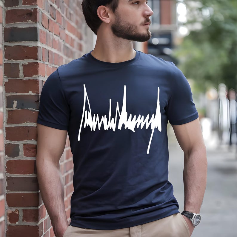 Trump Signature SVG Bundle: Embroidery & Cut Files (digital Download ...