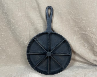 Vintage Lodge Divided Cornbread Cast Iron Skillet - Etsy