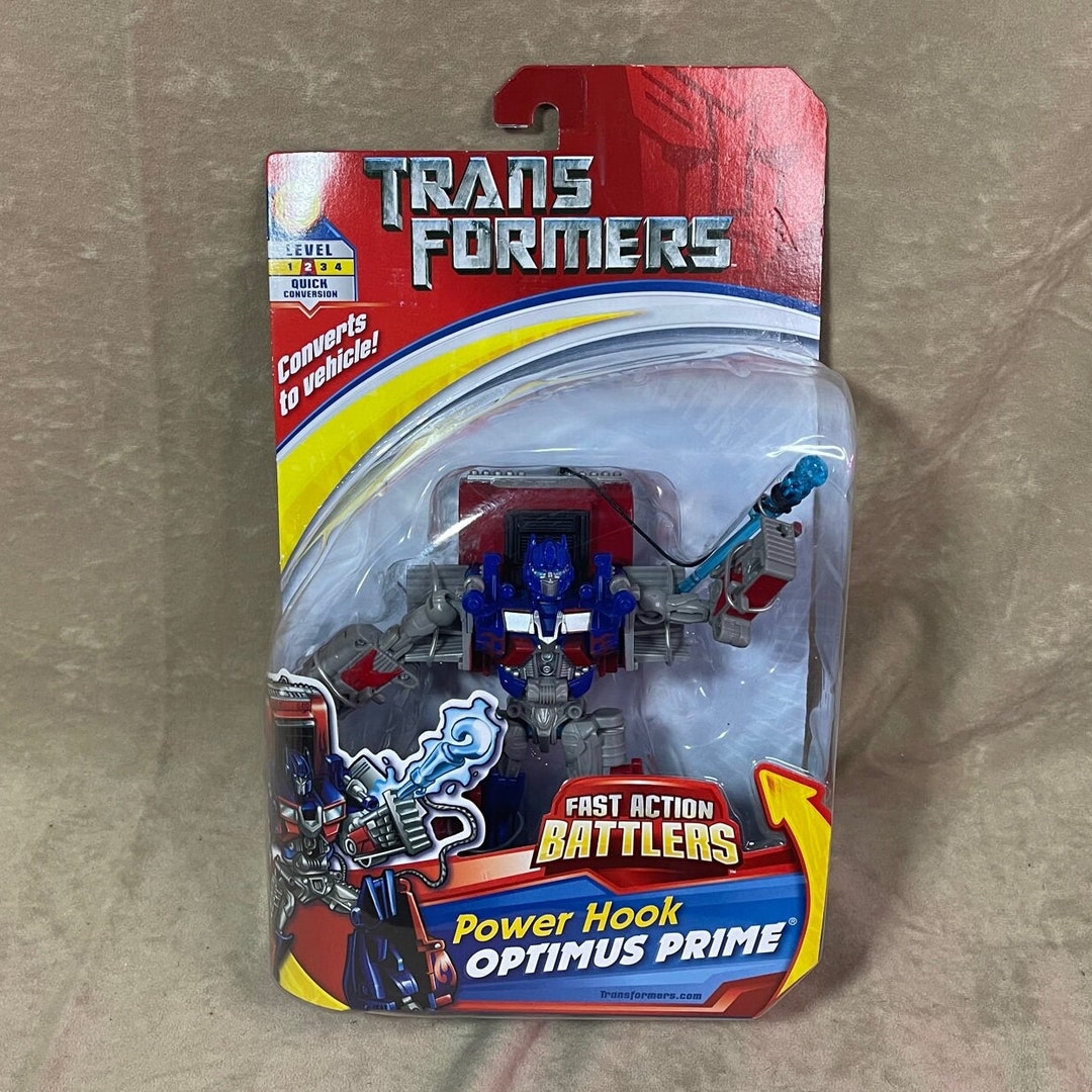Vintage Early 00s Hasbro Transformers Fast Action Battlers Optimus ...