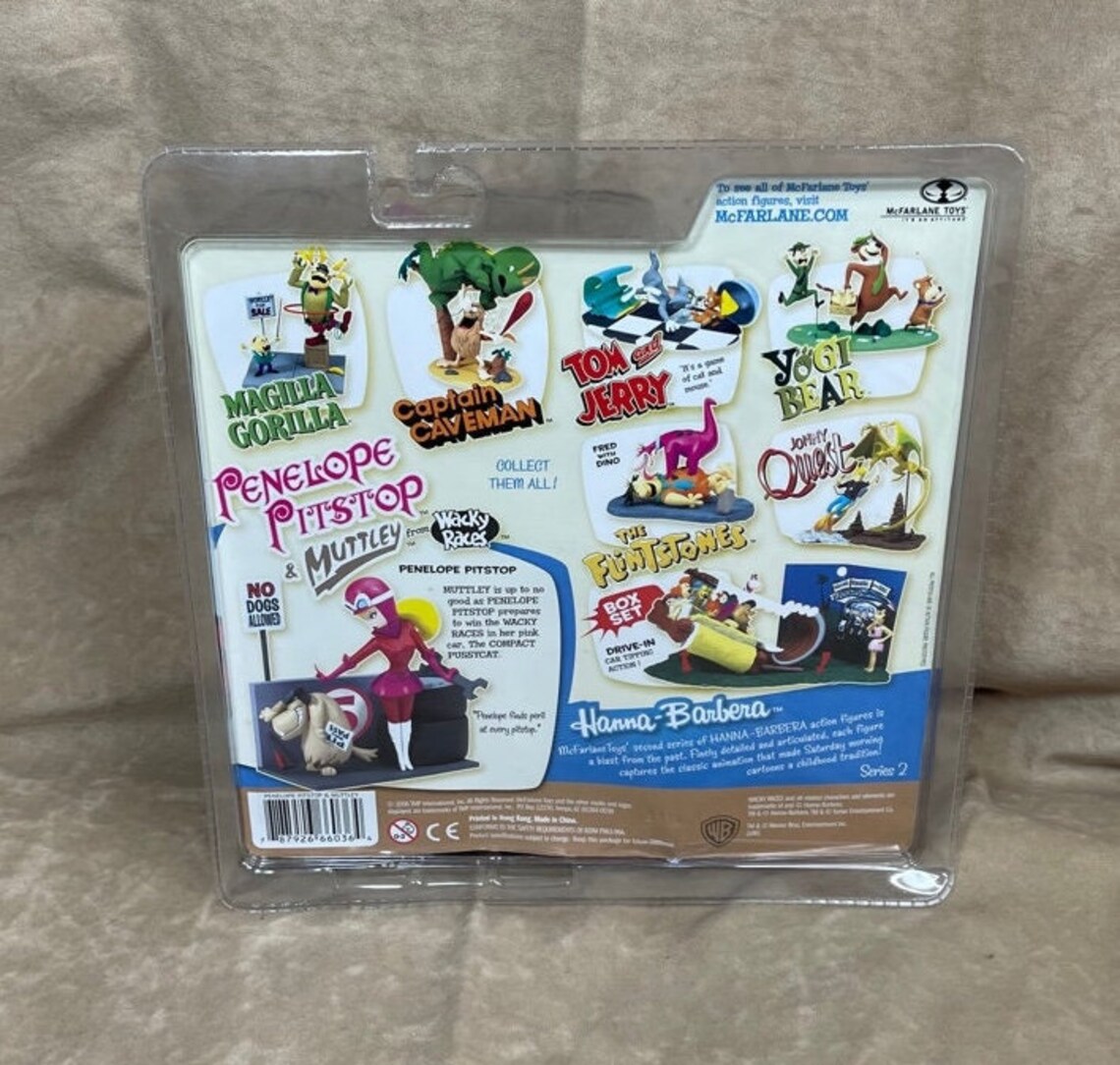 Vintage Early 2000s Mcfarlane Toys Wacky Races Penelope Pitstop ...