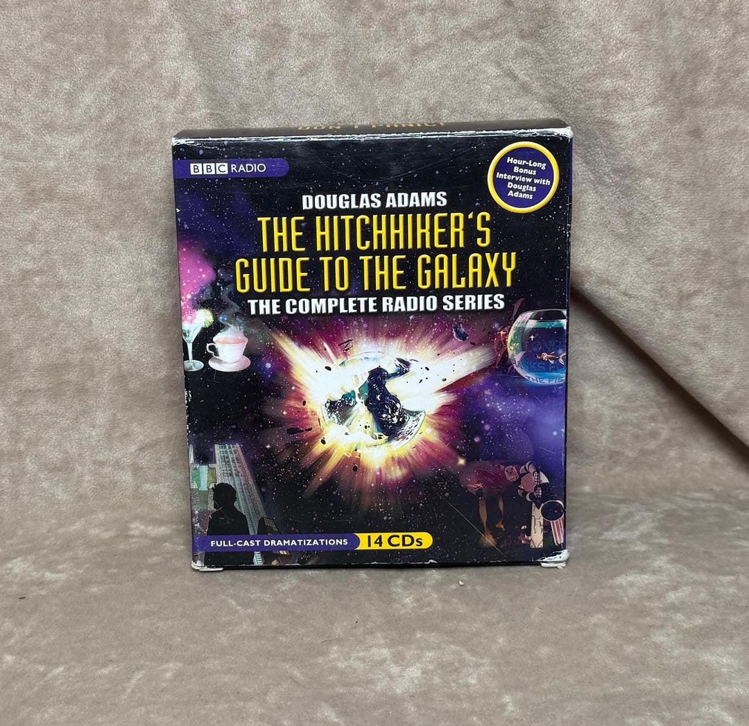 Vintage Early 2000s BBC Radio Douglas Adams the Hitchhikers Guide to ...