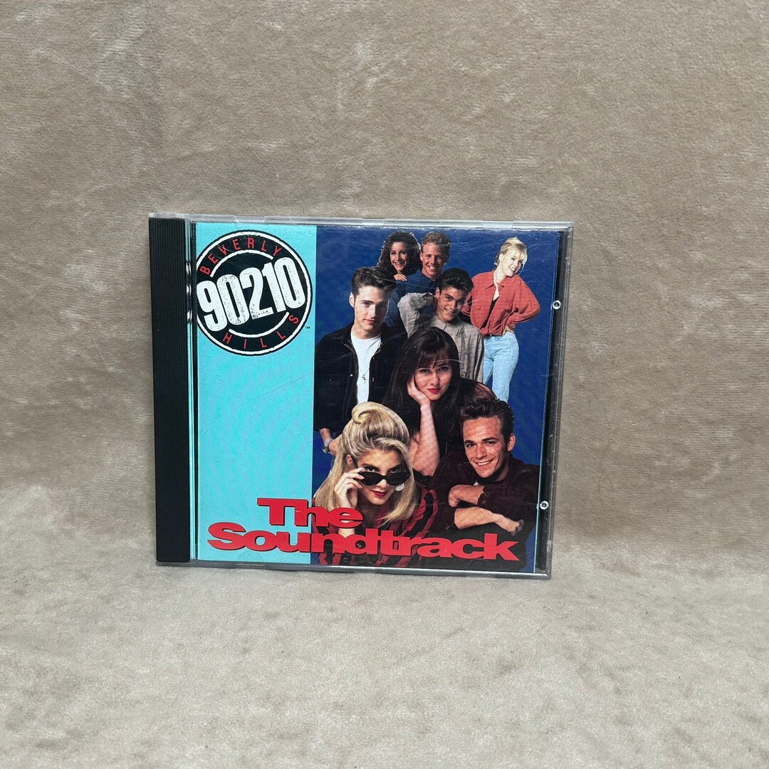 Vintage 1992 Giant Records Beverly Hills 90210 the Soundtrack CD ...
