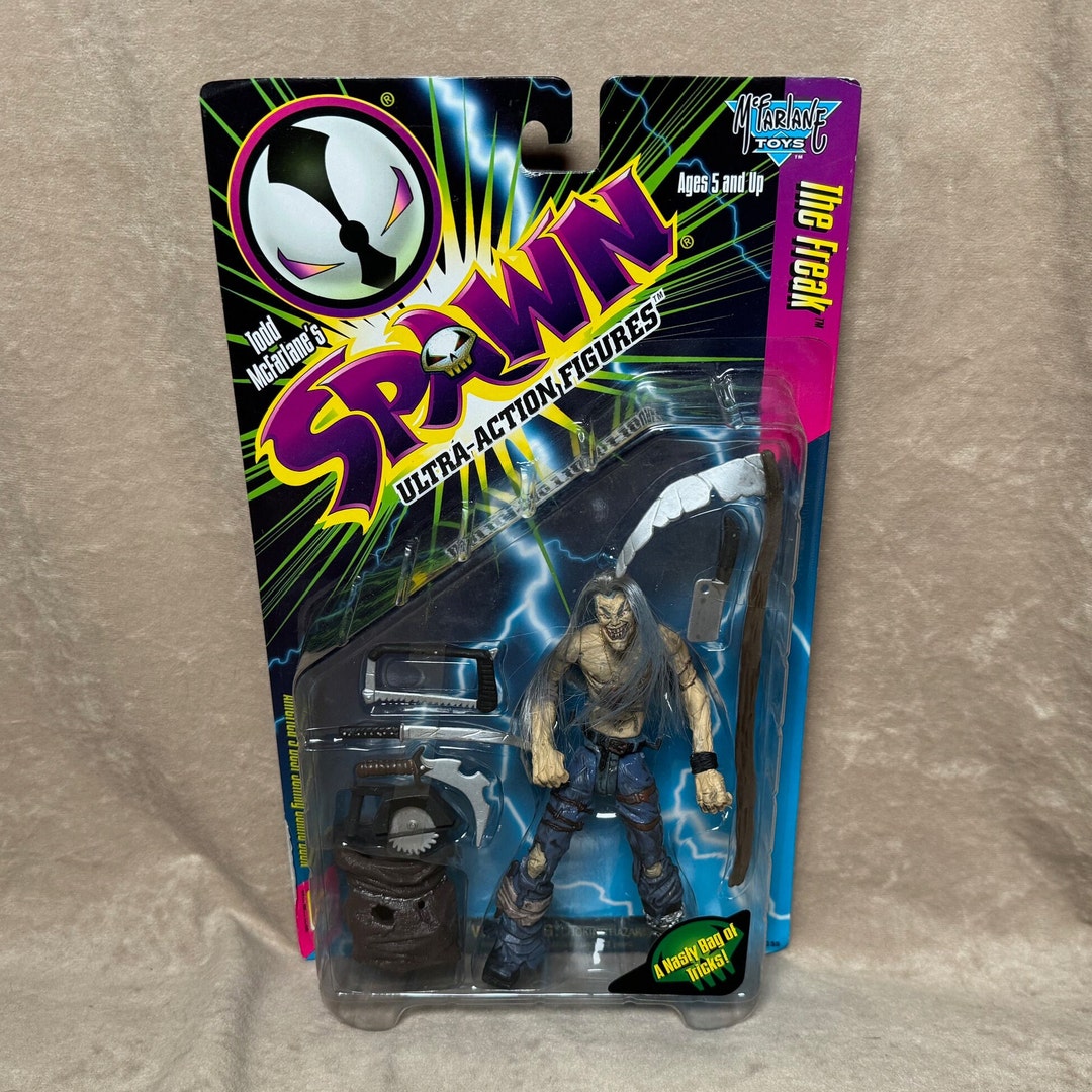Vintage 1996 Todd Mcfarlane's Spawn the Freak Action Figure Series 6 ...